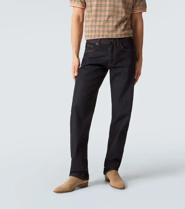 Burberry Mid-rise Straight-leg Jeans