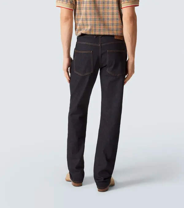 Burberry Mid-rise Straight-leg Jeans
