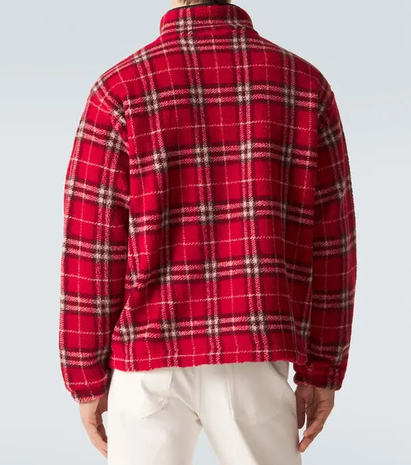 Burberry Check Wool-blend Jacket