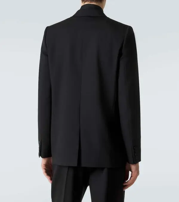 Saint Laurent Wool Gabardine Blazer