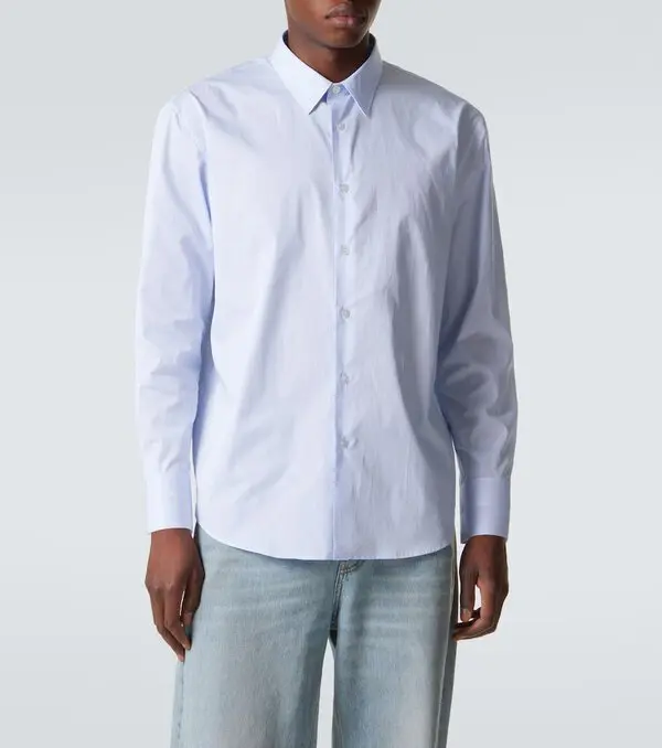 Saint Laurent Striped Cotton Shirt