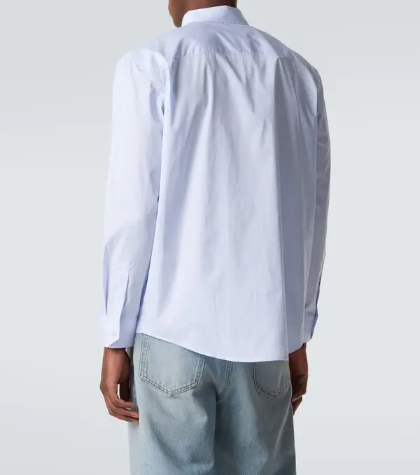 Saint Laurent Striped Cotton Shirt
