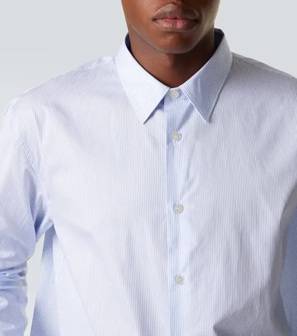 Saint Laurent Striped Cotton Shirt