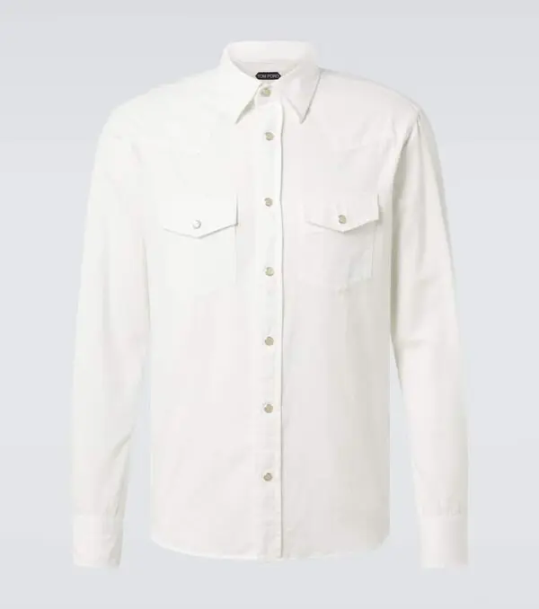 TOM FORD Cotton Poplin Shirt