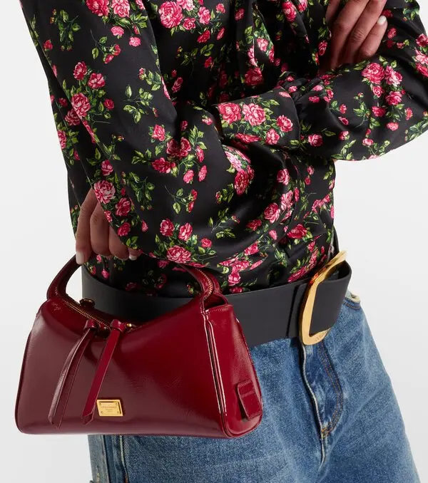 Dolce & Gabbana Vittoria Small Top-handle Bag - Red