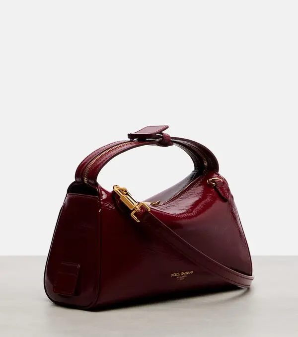 Dolce & Gabbana Vittoria Small Top-handle Bag - Red