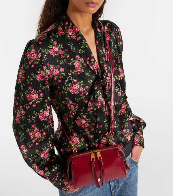 Dolce & Gabbana Vittoria Small Top-handle Bag - Red