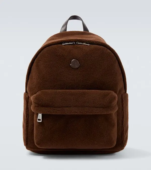 Moncler Pierrick Teddy Backpack - Brown