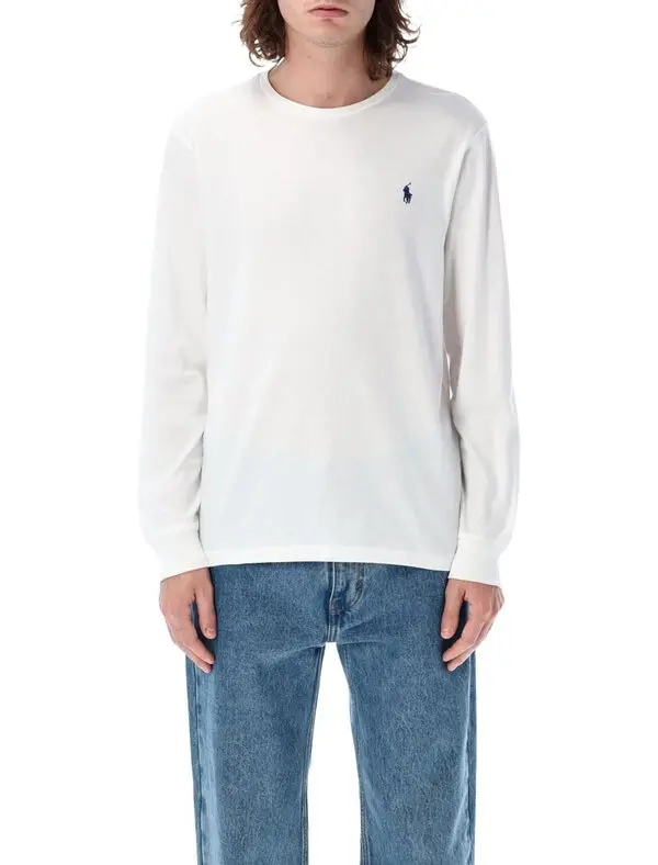 Polo Ralph Lauren Classic Long-sleeve T-shirt - White