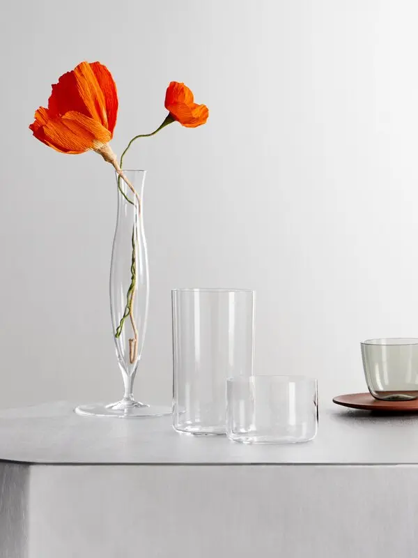 LOBMEYR Strnad Set Of Two Crystal Glass Boxes
