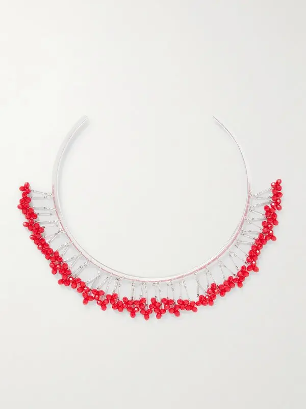 Isabel Marant Beaded Choker - Silver