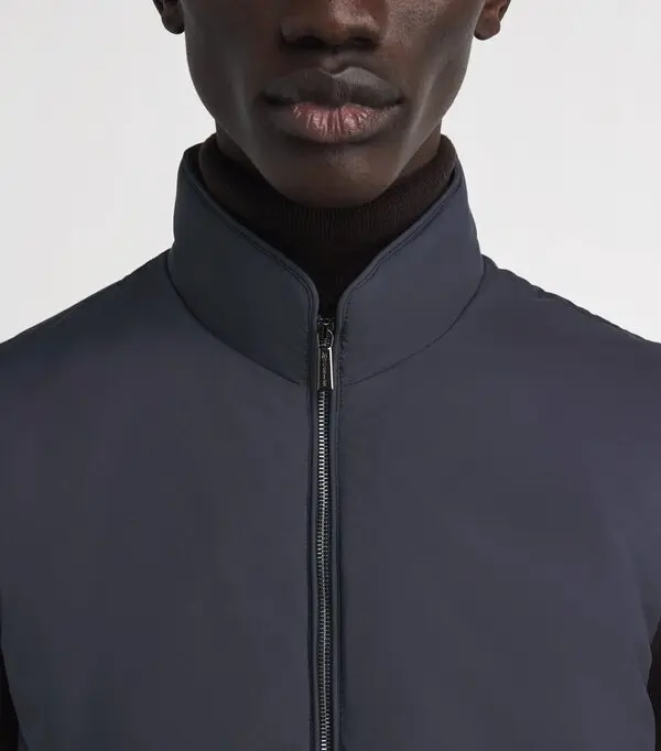 MOORER Senio Gilet - Navy