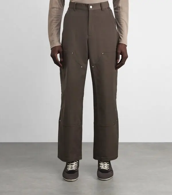 COLE BUXTON Gabardine Carpenter Trousers