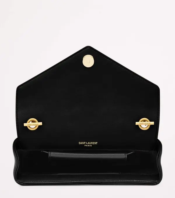 Saint Laurent Mini Loulou Shoulder Bag - Black