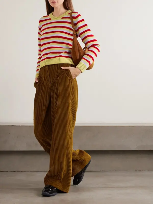 &daughter Rosha Striped Wool Sweater - Multi
