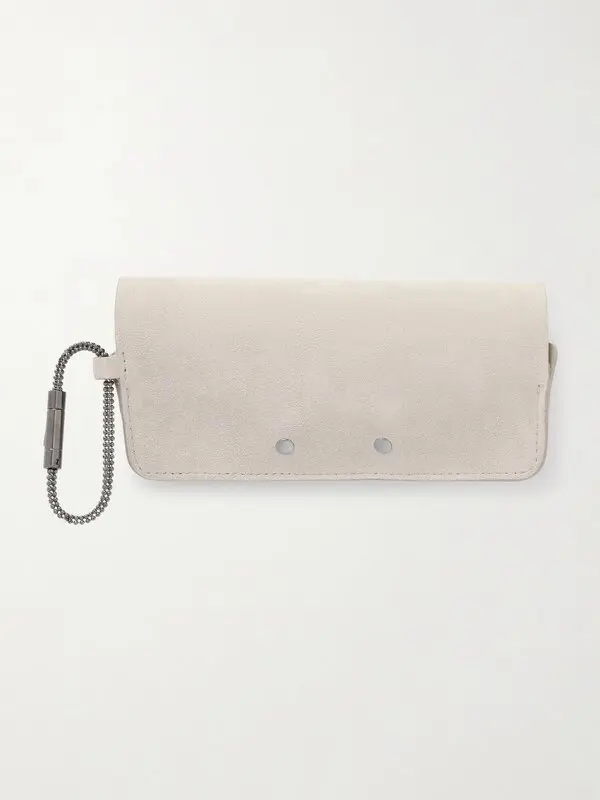 Brunello Cucinelli Suede Glasses Case