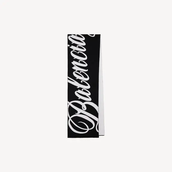 Balenciaga Big B Scarf - Black