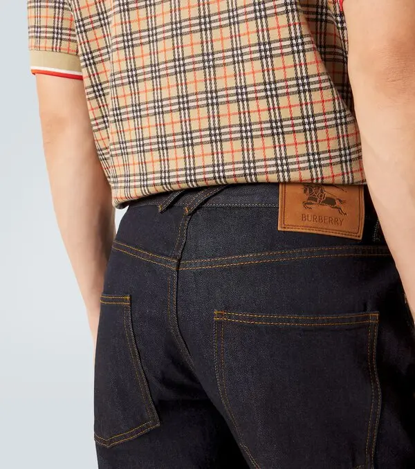 Burberry Mid-rise Straight-leg Jeans