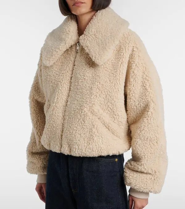 Givenchy Oversized Bomber Jacket - Beige