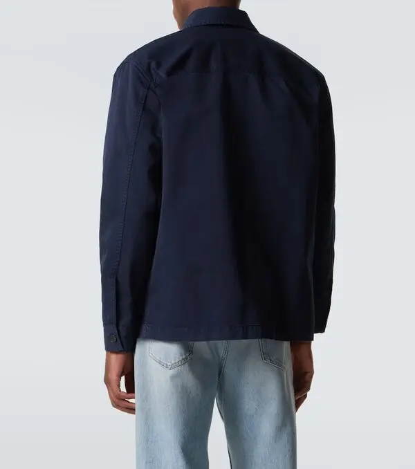 Saint Laurent Cassandre Cotton Shirt - Blue