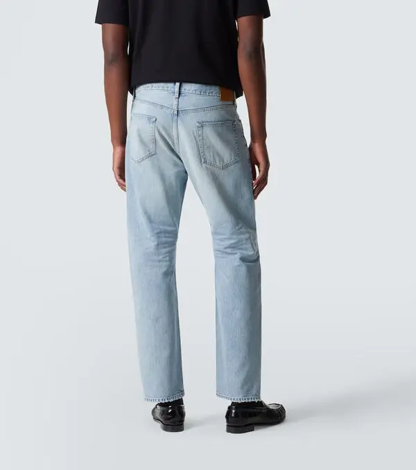 Saint Laurent Straight Leg Jeans - Blue