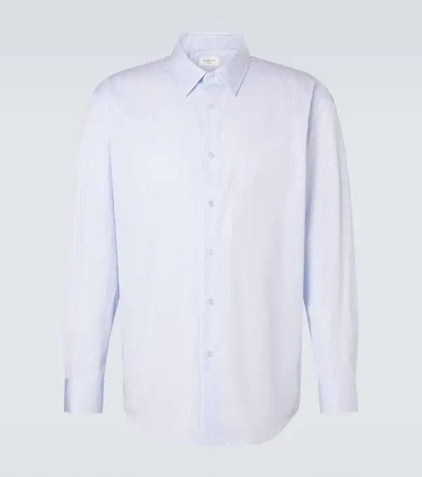 Saint Laurent Striped Cotton Shirt