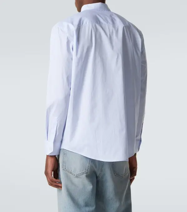 Saint Laurent Striped Cotton Shirt