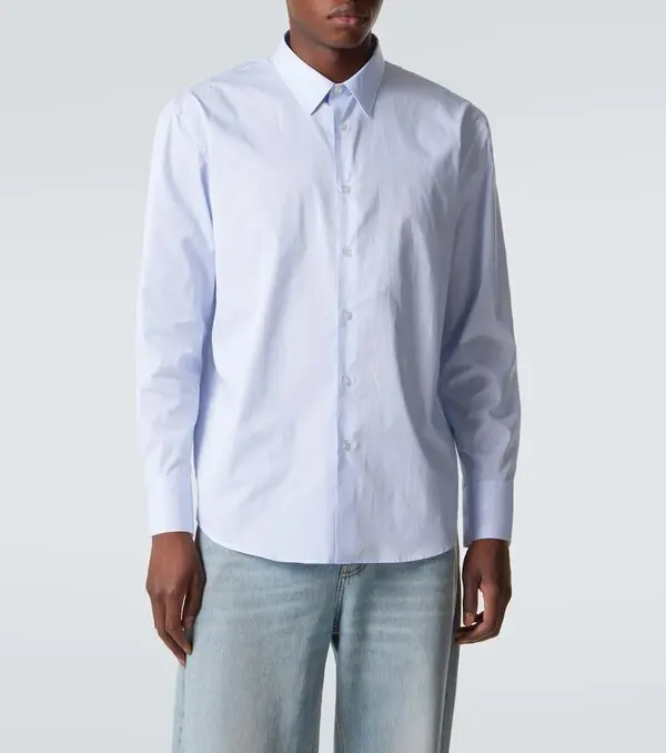 Saint Laurent Striped Cotton Shirt