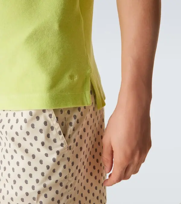TOM FORD Cotton-blend Terry Polo Shirt - Green