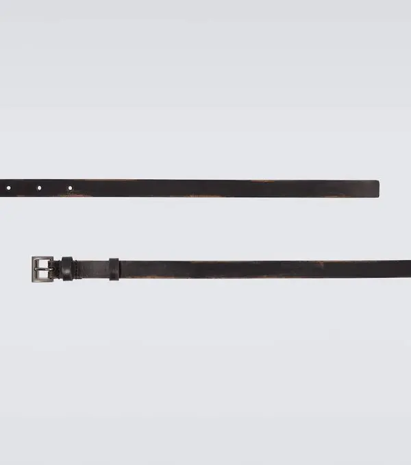 Prada Leather Belt - Black