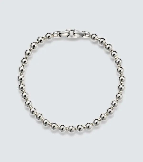 David Yurman Sterling Beads Bracelet - Silver