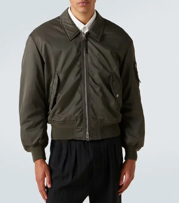 TOM FORD Satin Bomber Jacket