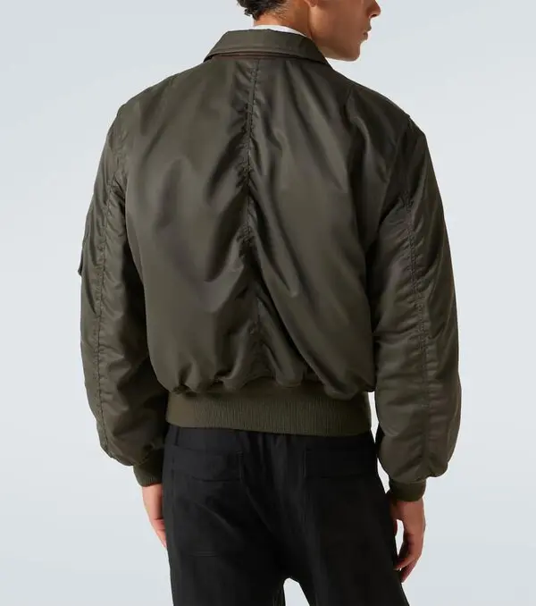 TOM FORD Satin Bomber Jacket