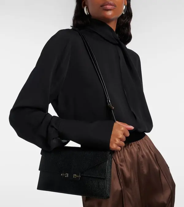 TOM FORD Mini Leather Crossbody Bag