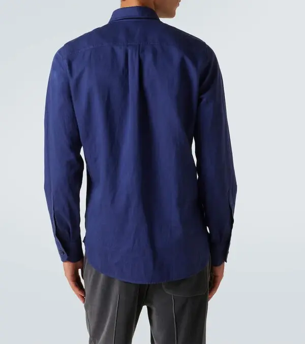 TOM FORD Cotton And Linen Drill Shirt