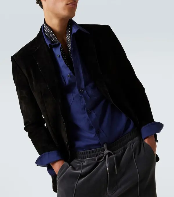 TOM FORD Cotton And Linen Drill Shirt
