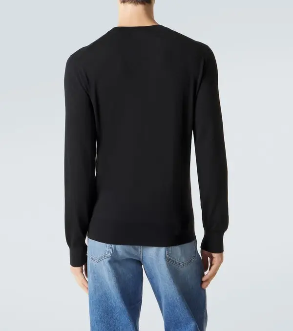 Dolce & Gabbana Logo Virgin Wool Sweater