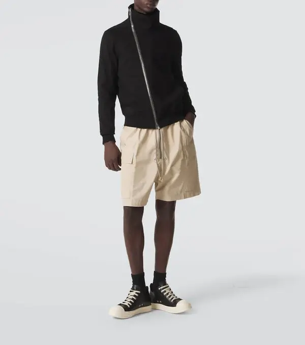 Rick Owens Leather Low-top Sneakers
