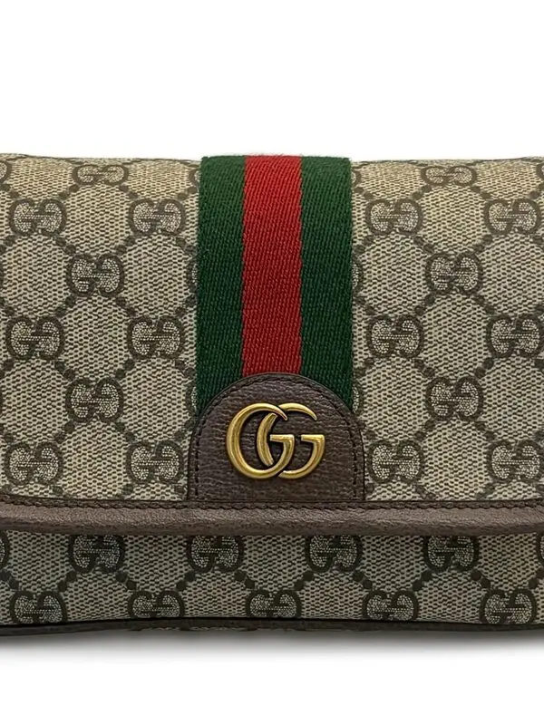 Gucci Ophidia Gg Mini Bag - Brown