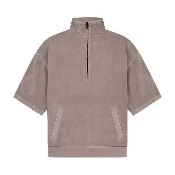 Fear Of God Velour Mockneck - Grey