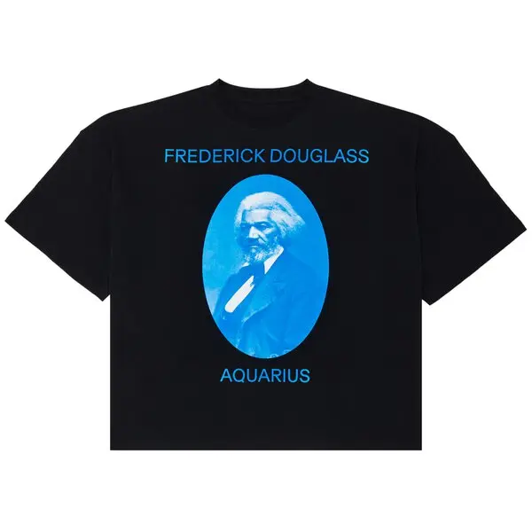 Goat Frederick Douglass Aquarius Tee - Black