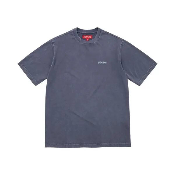 Supreme Washed Short-sleeve Top - Blue