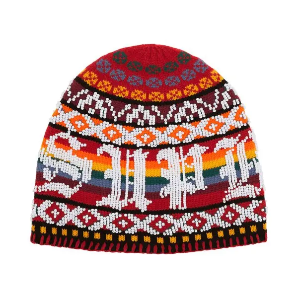 Supreme Beaded Beanie - Red