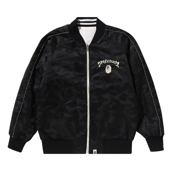 A BATHING APE Reversible Souvenir Jacket