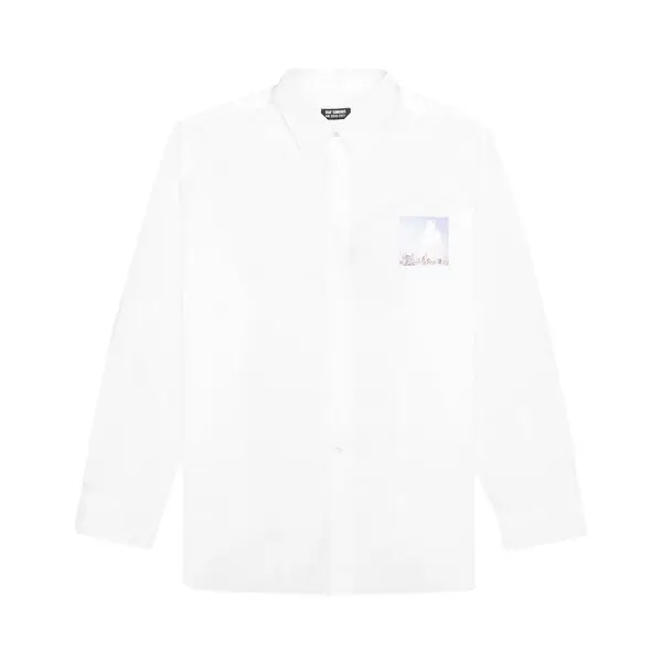 Raf Simons Big Fit Patched Shirt - White