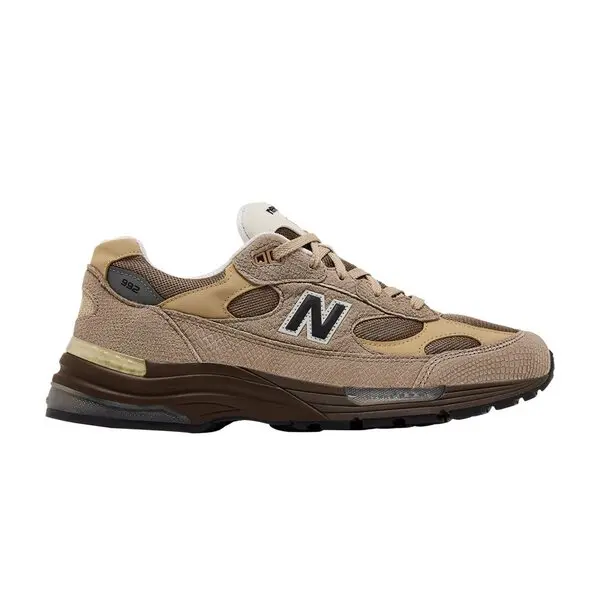NEW BALANCE Teddy Santis X 992 Made In Usa Sneakers - Brown