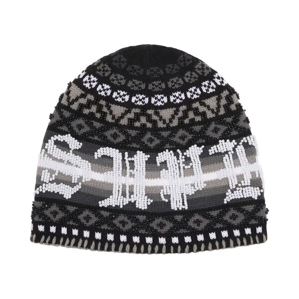 Supreme Beaded Beanie - Black