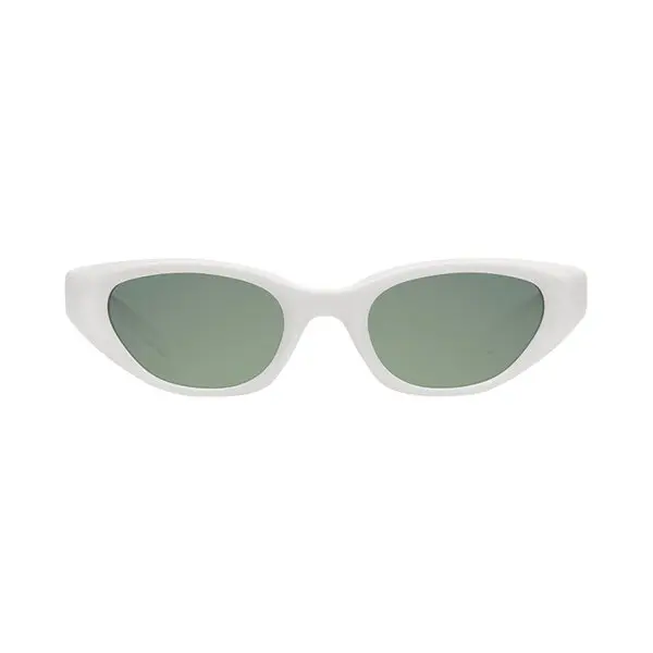 GENTLE MONSTER Verse W2 Star Detail Cat Eye Sunglasses - White