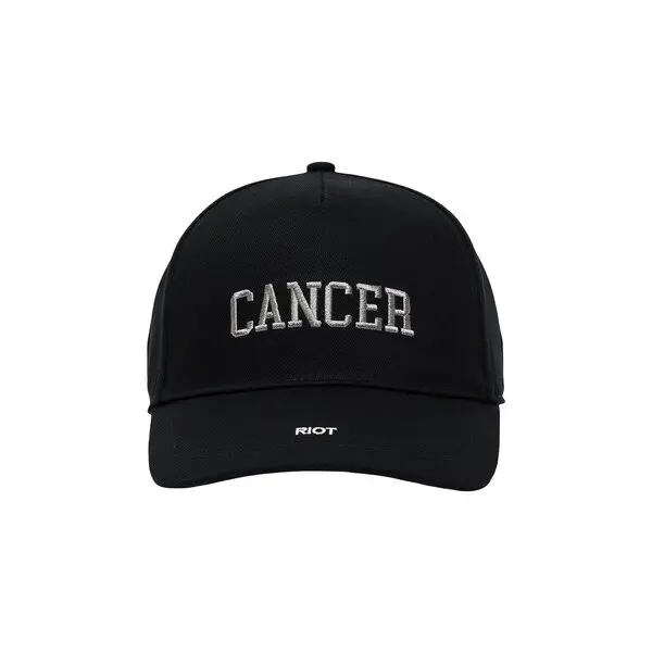 Goat Horoscope Riot Cap - Black