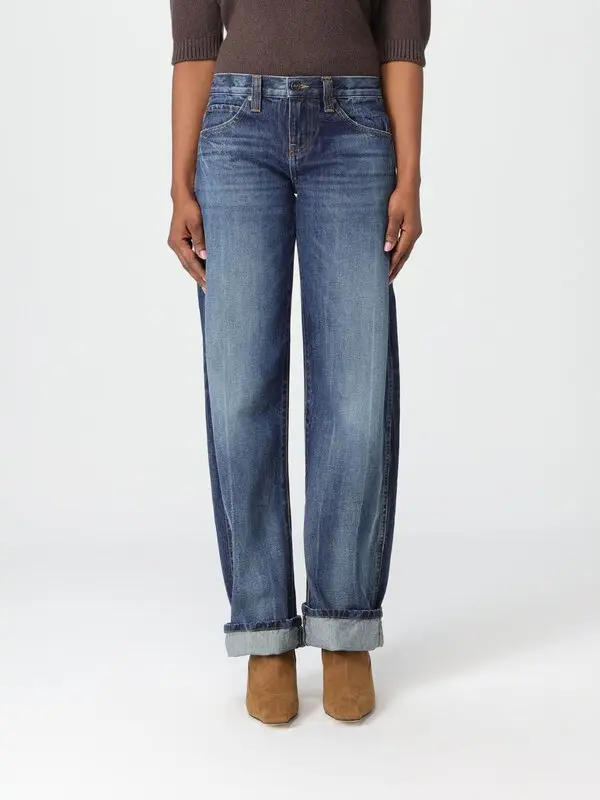 Khaite Straight Leg Jeans
